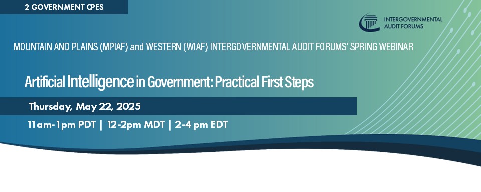 Mountain and Plains (MPIAF) and Western (WIAF) Intergovernmental Audit ...